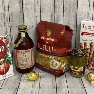 Pasta Dinner for Two, Couples Gift Box, Italian Dinner Gift Box ...