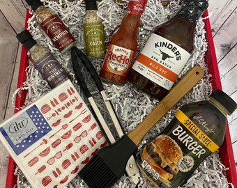 Grilling Gift Basket - Etsy