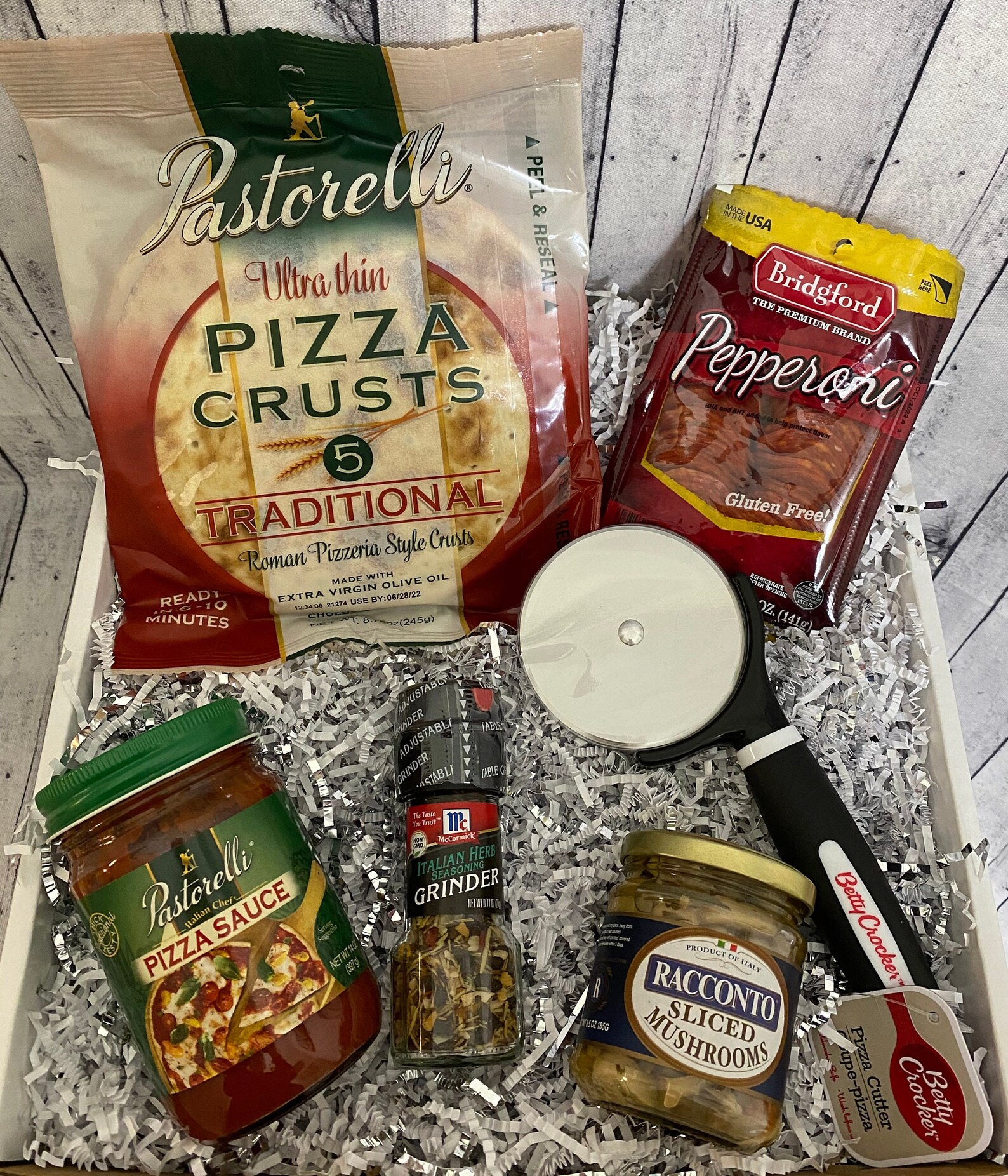 Deluxe Family Pizza Gift Box Pizza Kit Box Housewarming - Etsy