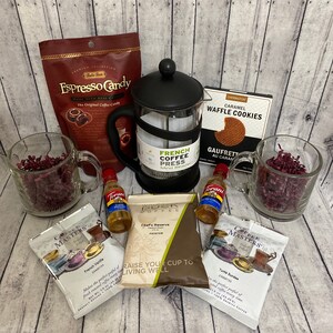 Gourmet Coffee Gift Box, Coffee Lovers Gift Box, Couples Gift, Thank ...