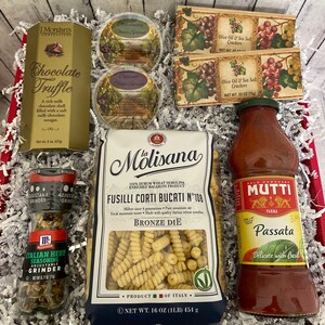 Italian Pasta Dinner, Gourmet Dinner Gift Box, Italian Dinner for Two ...