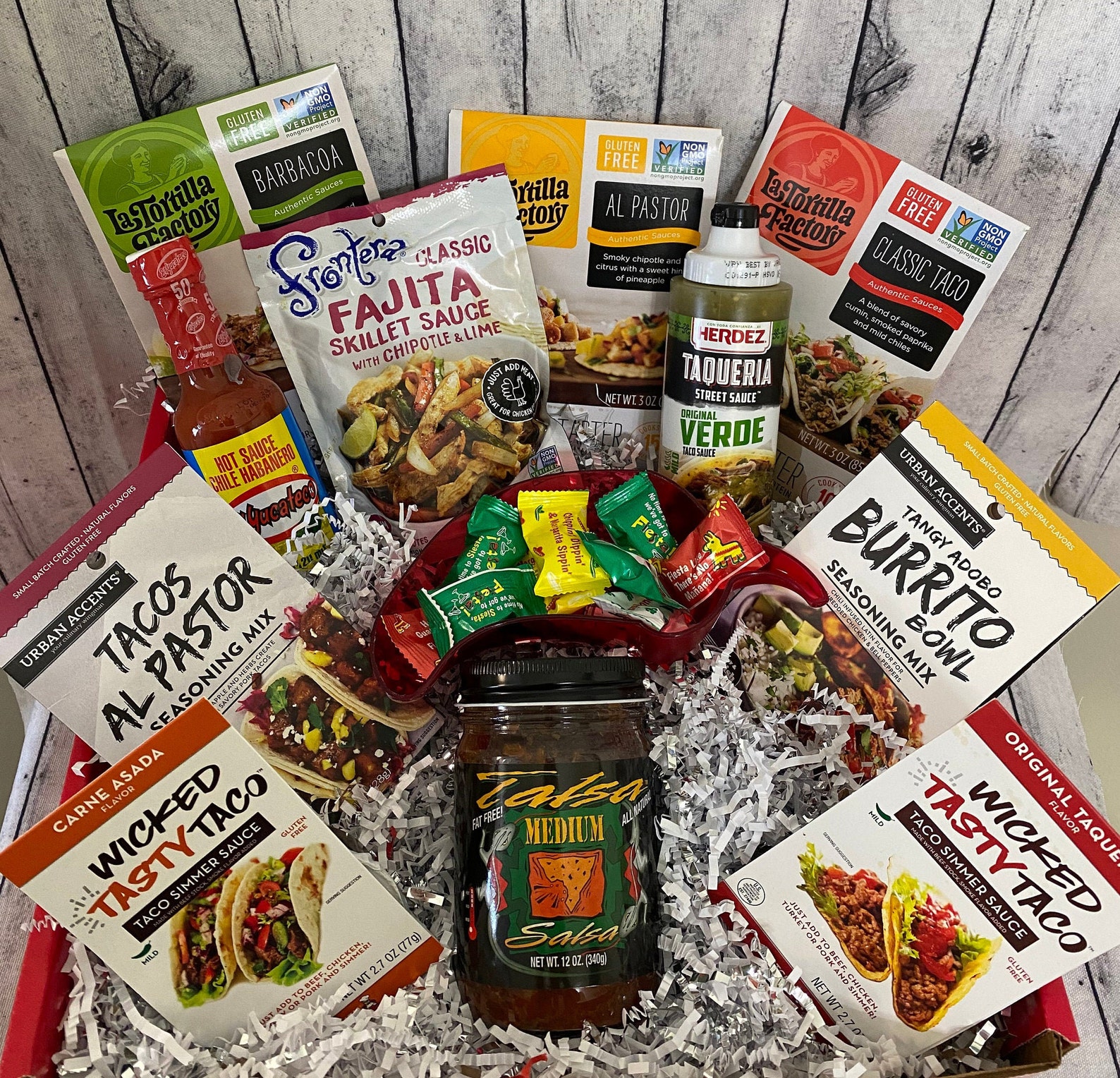 Ultimate Family Taco Night Gift Basket/Food Gift Basket/Taco | Etsy