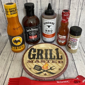 BBQ Grilling Gift for Men, BBQ Sauce Kit, Birthday Gift for Man, Grill ...
