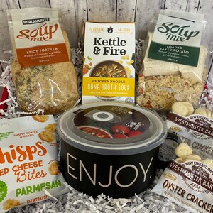 Soup Care Package, Soup Gift Box, Food Gift Box, Get Well Gift Box ...