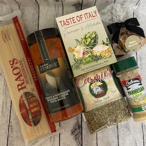Gourmet Pasta Gift Box, Italian Dinner Gift Basket, Pasta Kit, Family ...