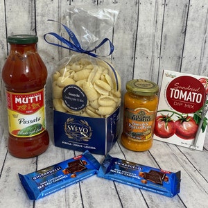 Italian Dinner for Two, Couples Gift Box, Pasta Dinner Gift Box ...