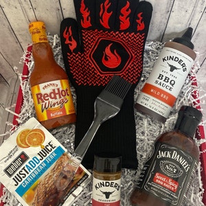 Barbecue Gift Box, BBQ Grilling Box for Men, BBQ Sauce Kit, Birthday ...