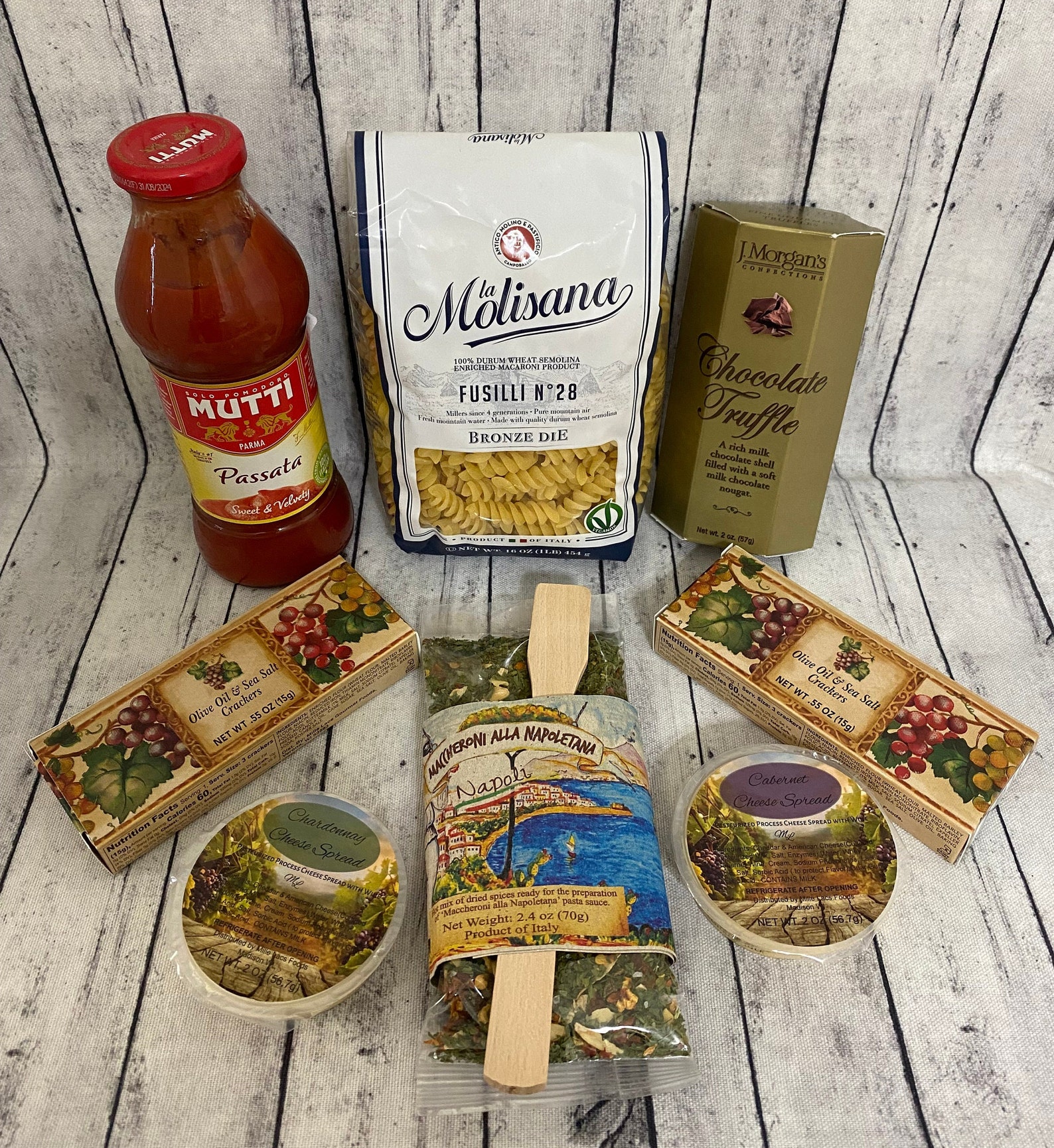 Italian Pasta Dinner Gourmet Dinner Gift Box Italian Dinner - Etsy