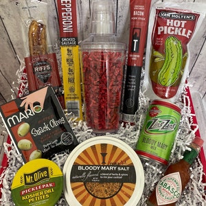 Bloody Mary Gift, Bloody Mary Cocktail Box, DIY Cocktails, Craft ...