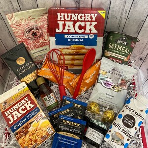 Breakfast Gift Box, Brunch Box, Family Care Package, Gift for Couples ...