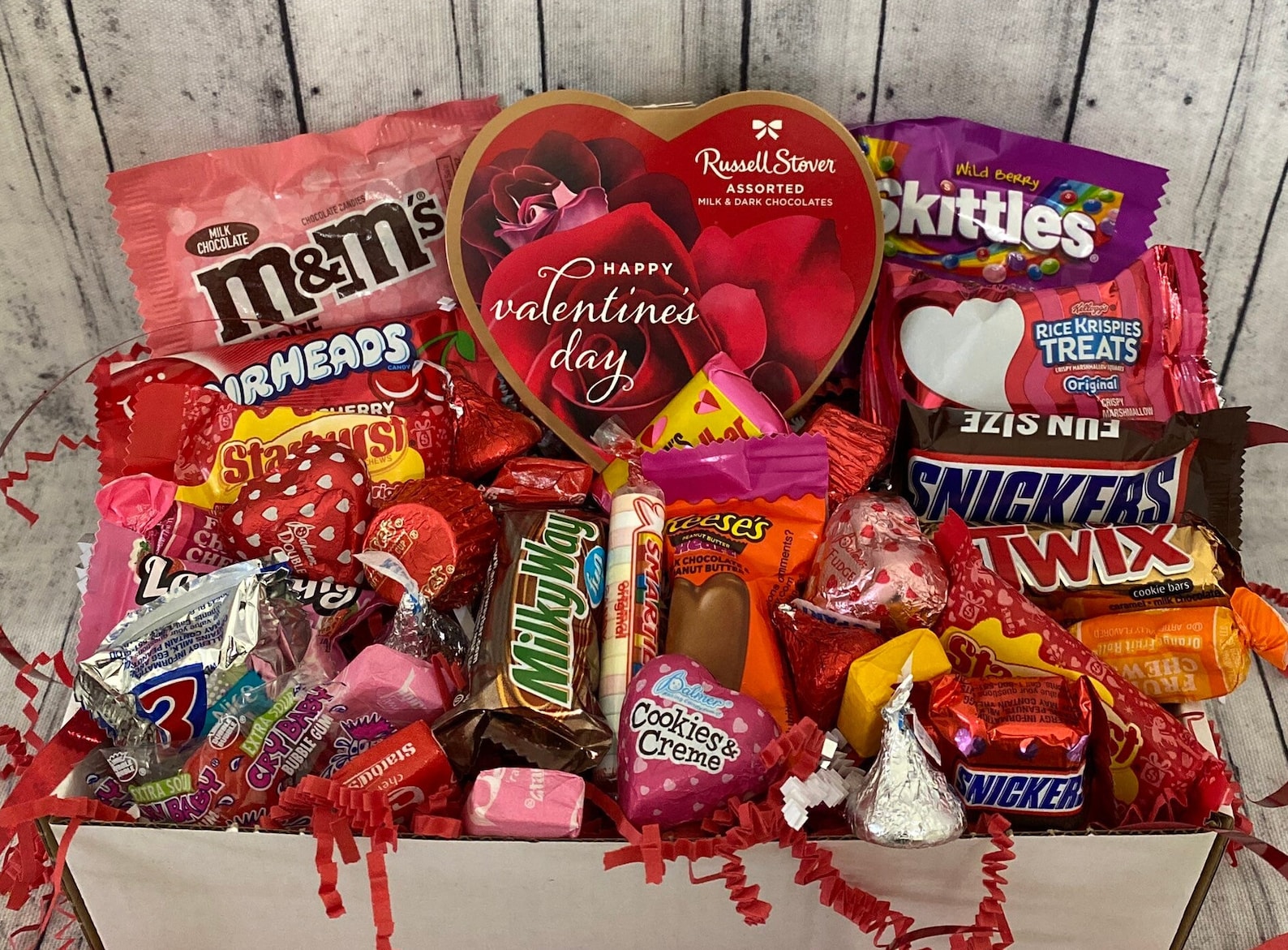 Valentine's Day Gift Box Valentine Candy Gift Valentine - Etsy