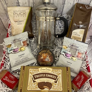 Coffee Gift Box Gourmet Coffee Gift Box Coffee Lovers Gift - Etsy