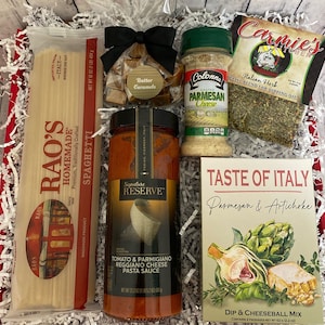 Dinner Gift Box, Italian Dinner Gift Basket, Pasta Kit, Family Food ...