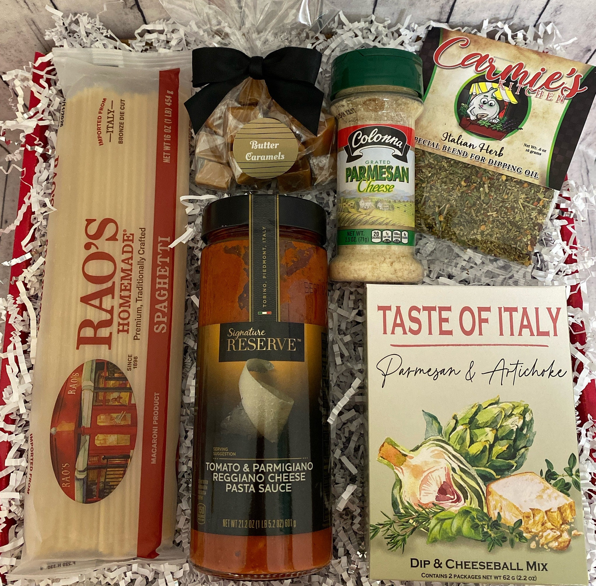 Dinner Gift Box, Italian Dinner Gift Basket, Pasta Kit, Family Food ...