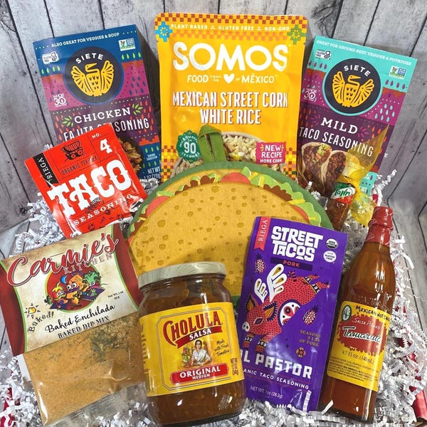 Mexican Food Gift Baskets - 60+ Gift Ideas for 2026