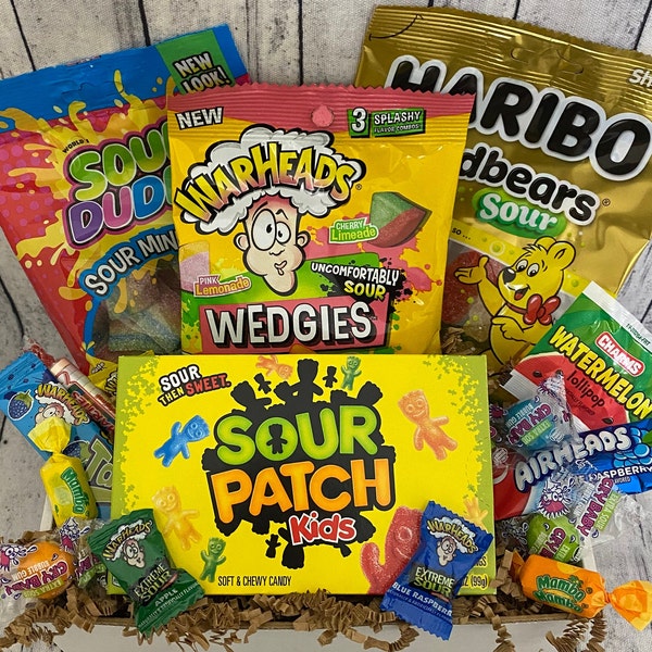 Sour Candy Box - Etsy