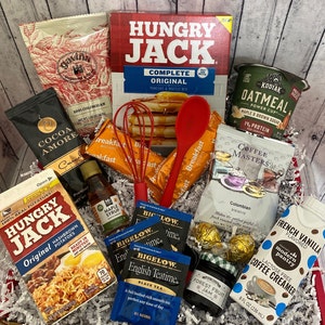 Breakfast Gift Box, Brunch Box, Family Care Package, Gift for Couples ...