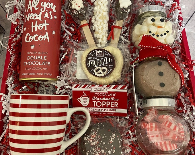 Christmas Hot Chocolate Gift, Holiday Hot Cocoa Gift, Christmas Gift ...