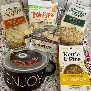 Soup Care Package, Soup Gift Box, Food Gift Box, Get Well Gift Box ...