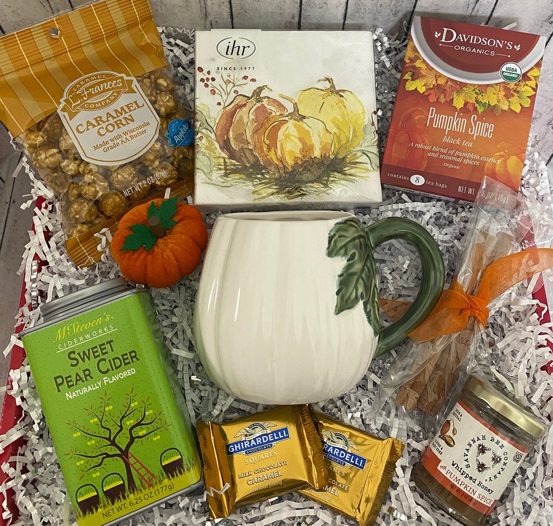 Pumpkin Gift Basket Fall Gift Box Pumpkin Spice Gift Box - Etsy