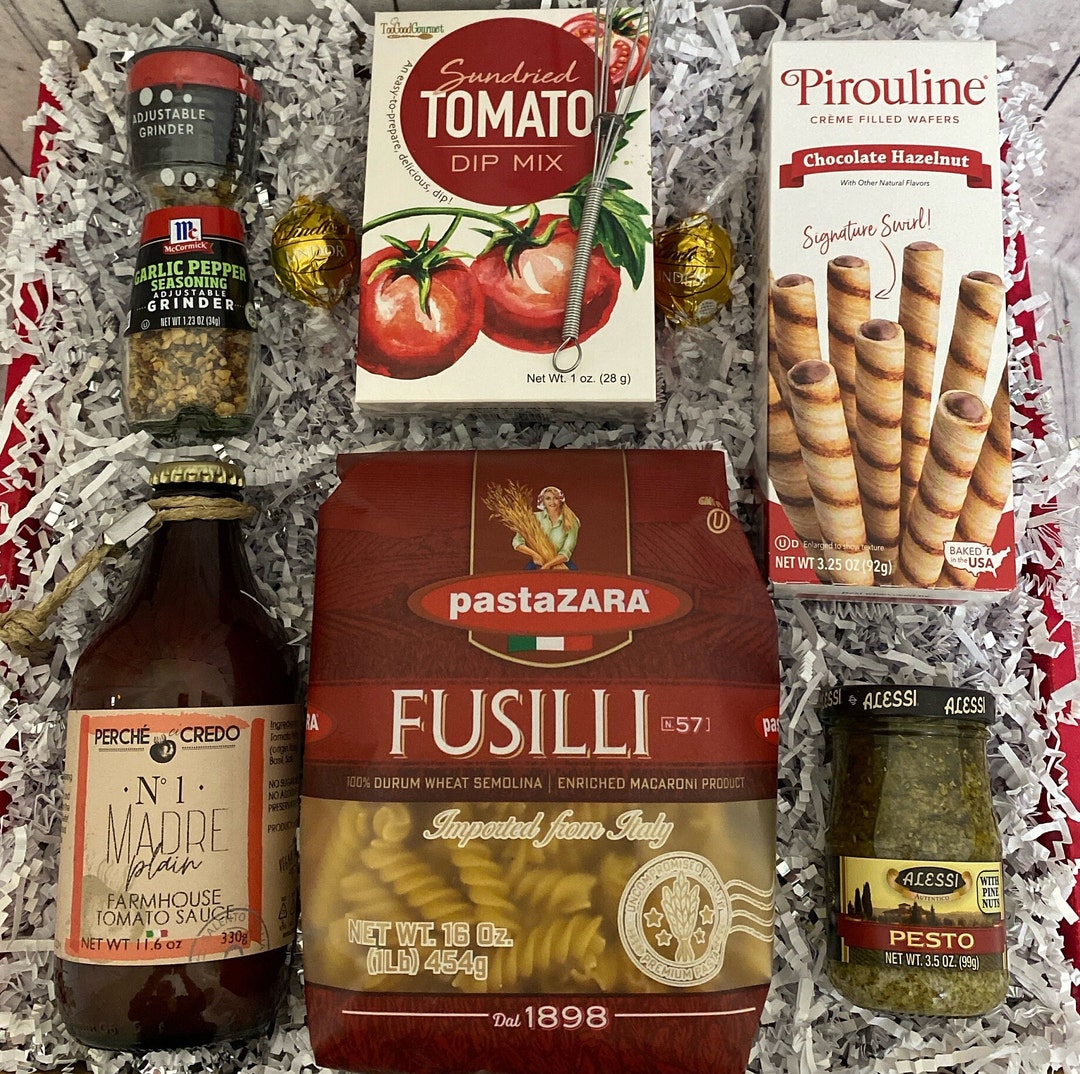 Pasta Dinner for Two, Couples Gift Box, Italian Dinner Gift Box ...
