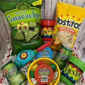 Chips and Salsa Gift Box, Fiesta Gift, Margarita Gift Box, Raffle Gift ...