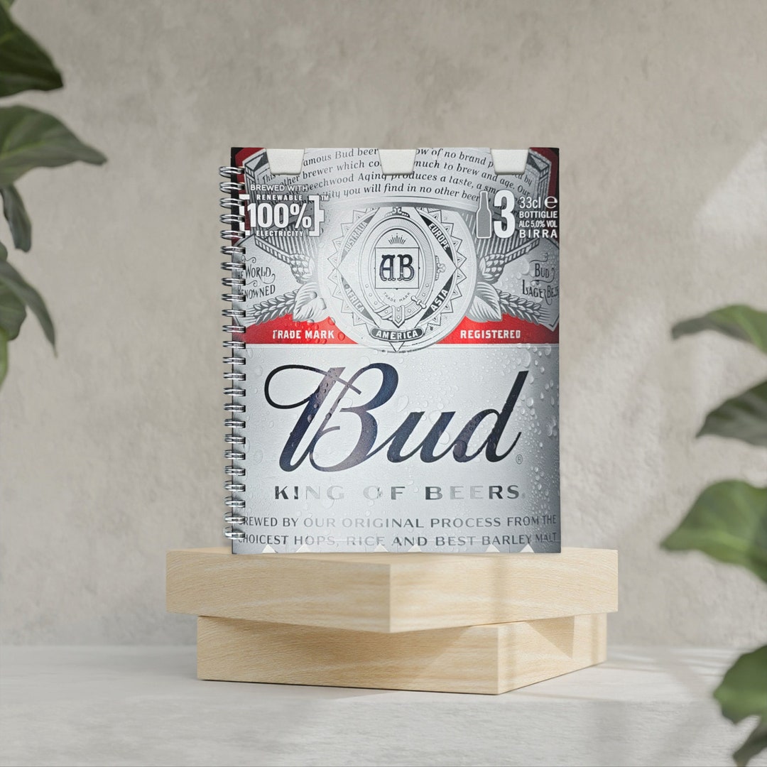 Unique Budweiser Beer Recycled Notebook Product Box Cover Recycled ...