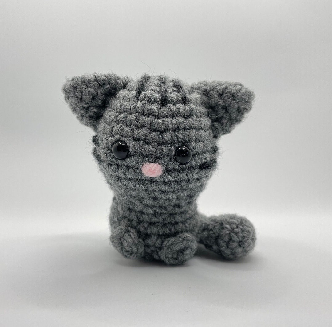 Crochet Tiny Cat Kitten Amigurumi - Etsy