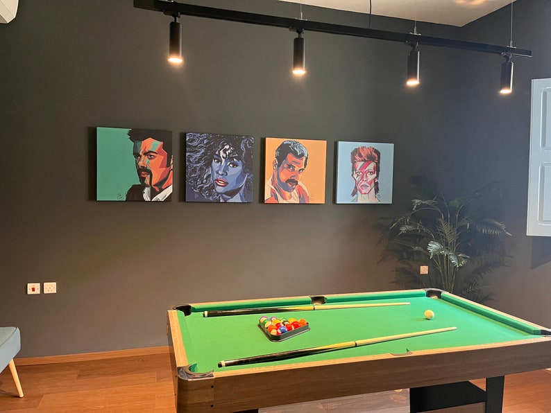 Modern Pop Art George Michael Portrait - Abstract Musician Art Print ...