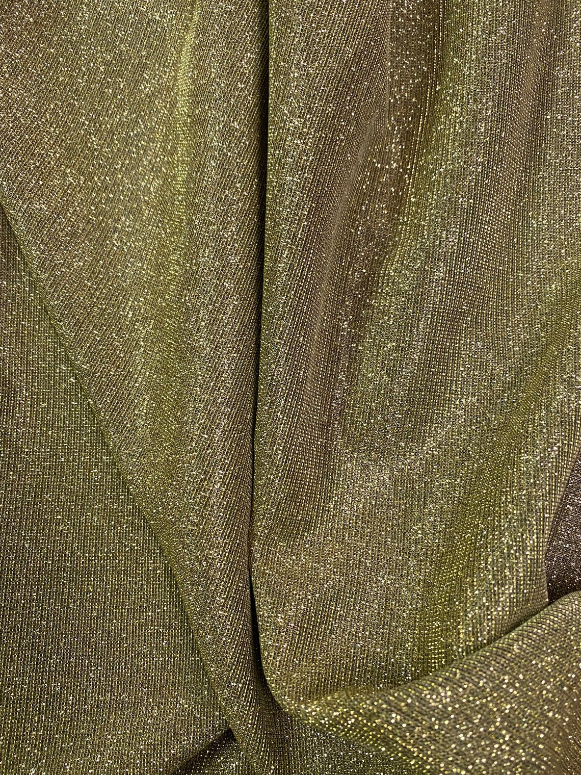 Gold Glitter Stretch Fabric - Etsy