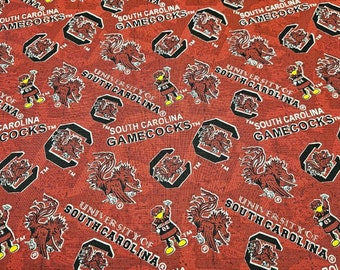 NCAA University of South Carolina Black & Garnet College 100% Cotton ...