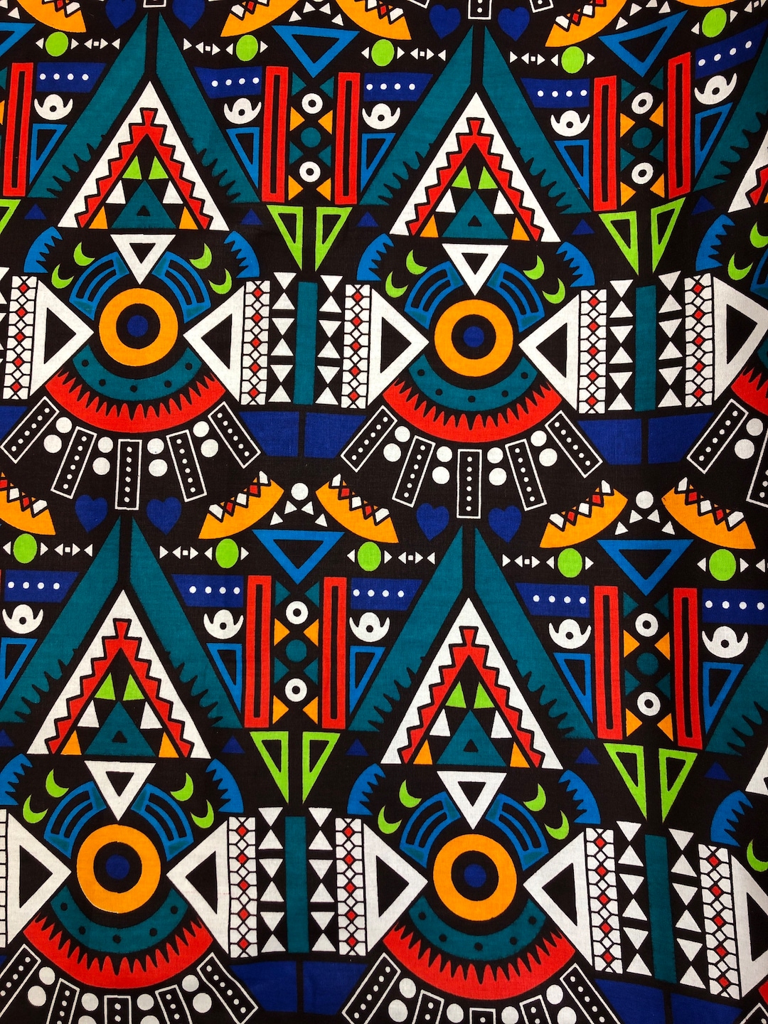 African Print 100% Cotton - Etsy