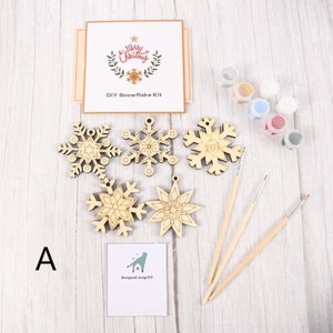 DIY Snowflake Kit, Easter Day ,tree Ornament Decoration, DIY Ornament ...