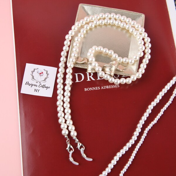 Mask Holder Pearl - Etsy