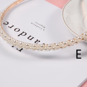 Pearl Headbandvintage Pearl Headbandautumn Pearl - Etsy