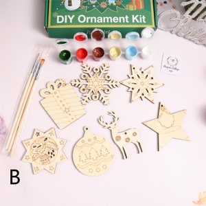 DIY Snowflake Kit, Easter Day ,tree Ornament Decoration, DIY Ornament ...