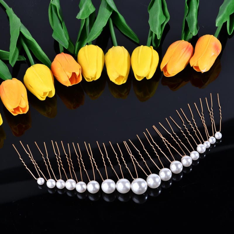 Pearl Hair Pins - Etsy