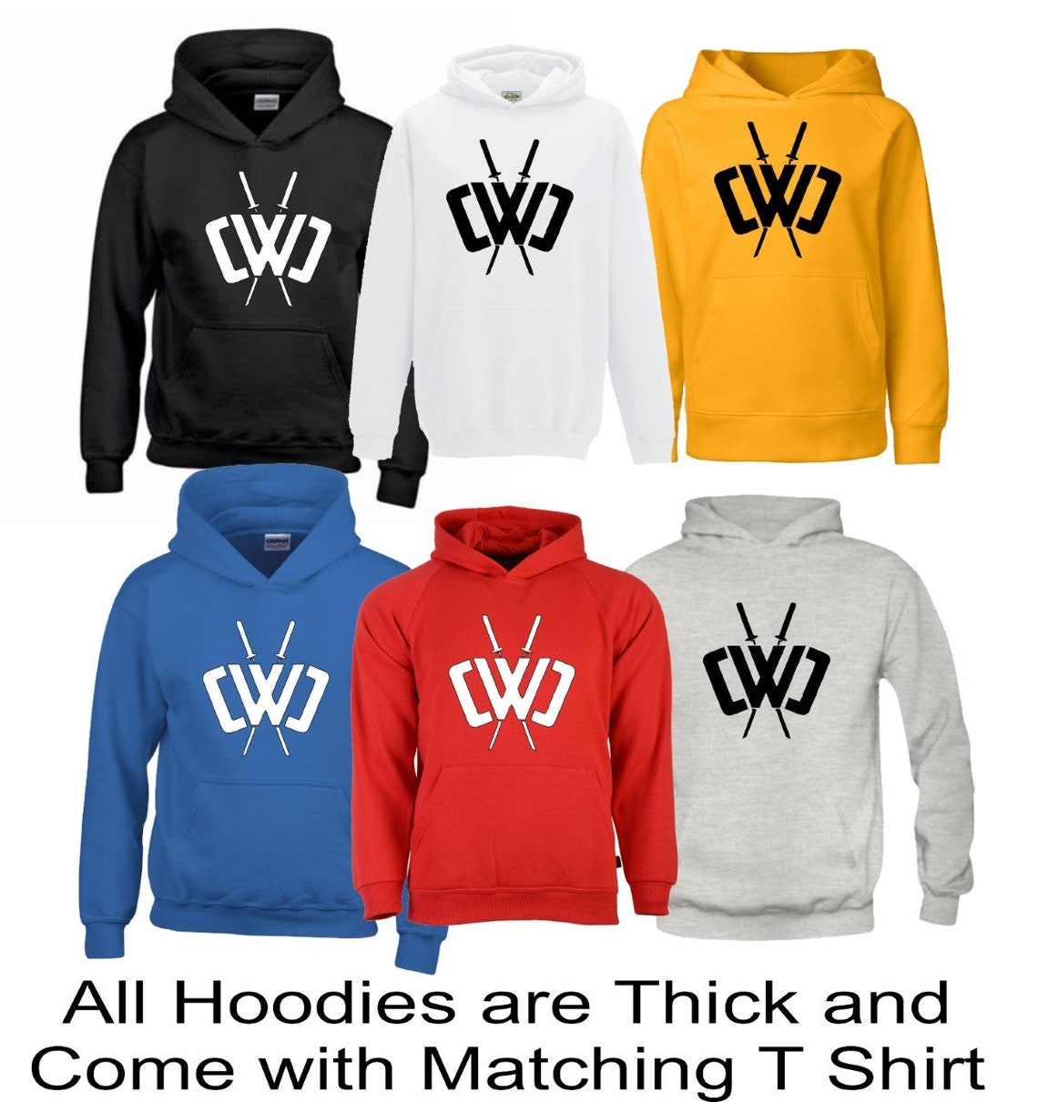 Chad Wild Clay Hoodie and T Shirt - Etsy UK