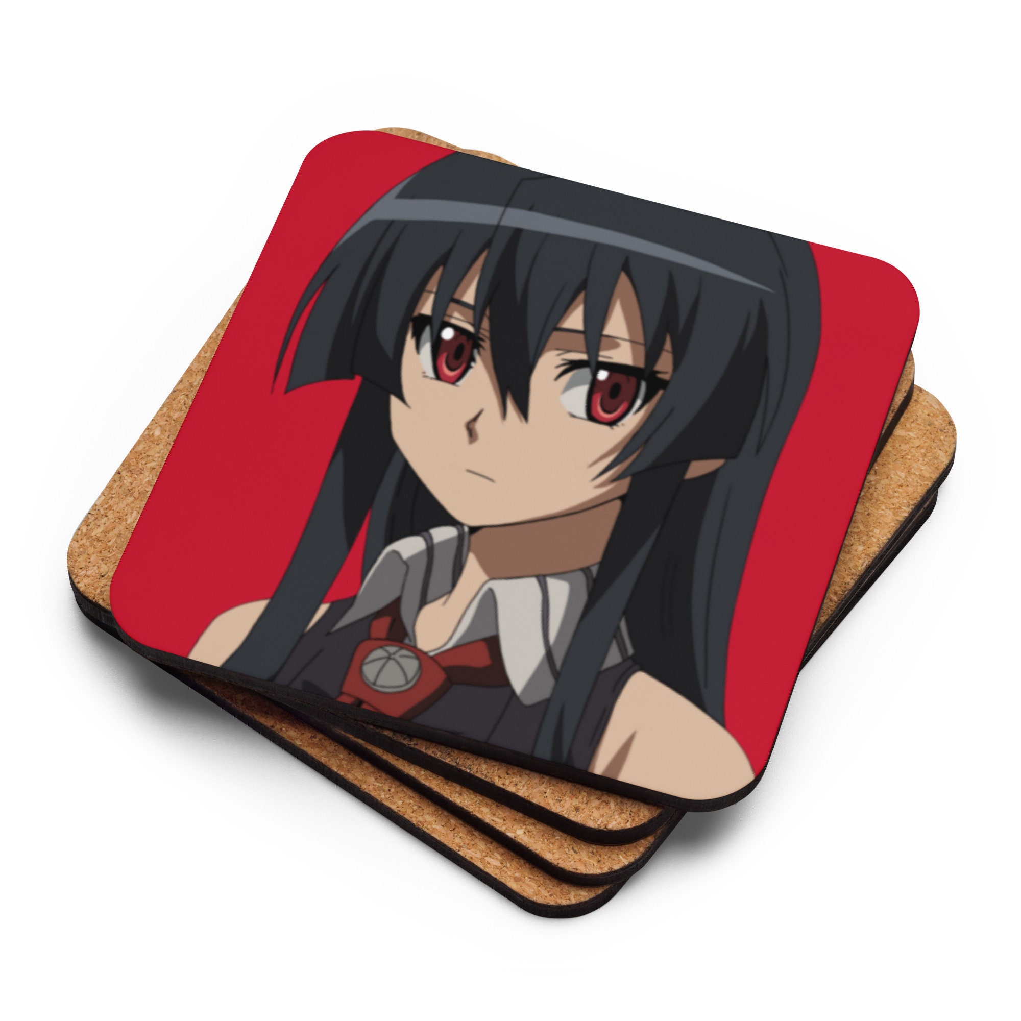 Akame Ga Kill Red Eyed Anime Girl Waifu Black Haired Manga Character ...