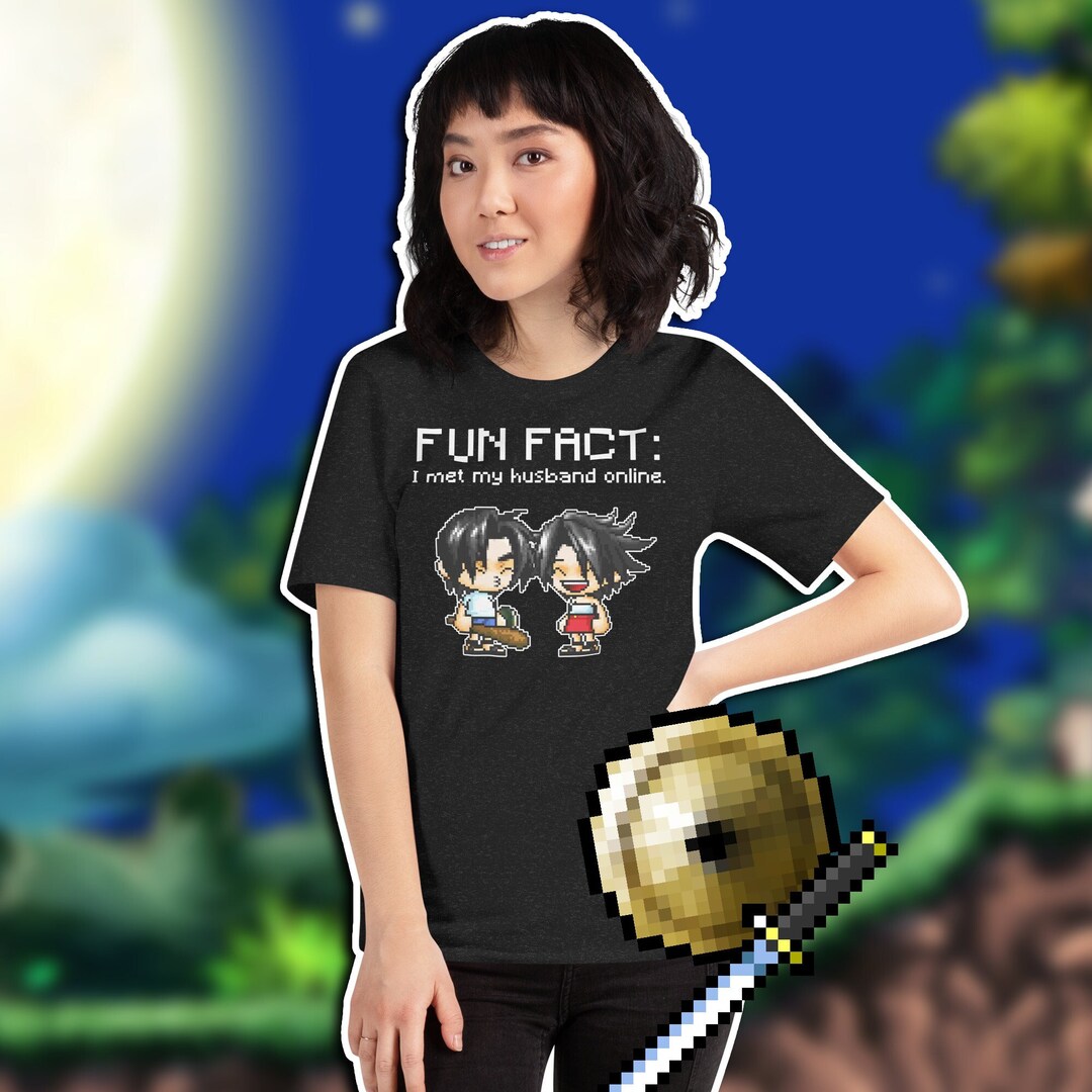 I Met My Husband on Maplestory - Funny Online Dating Gifts - Black ...