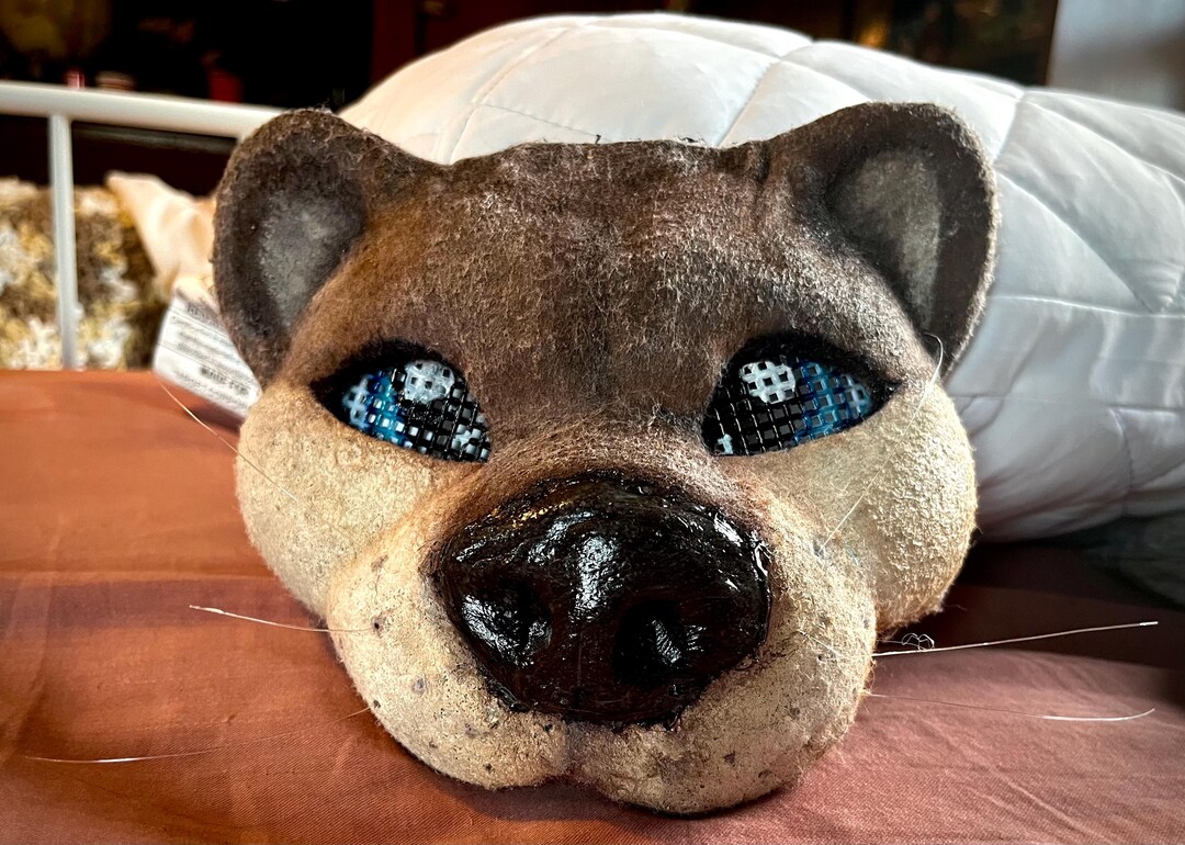 Otter Therian Animal Mask - Etsy