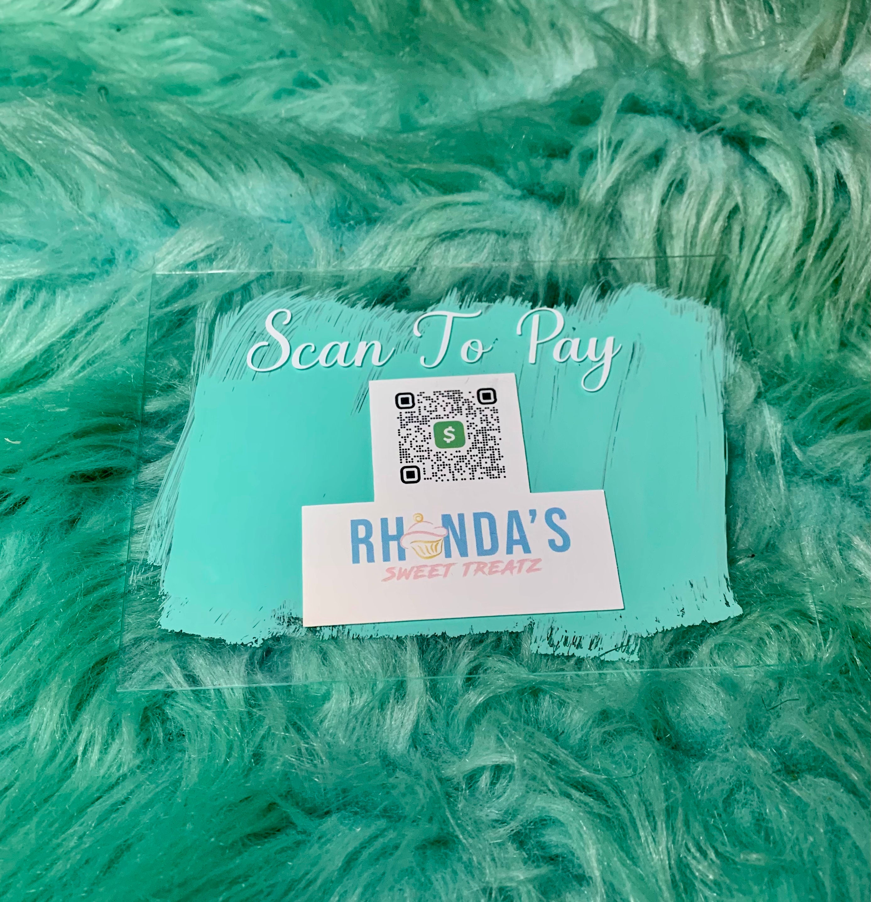 Contactless Cash App Signbusiness Sign Pop up Shop Sign Glass Sign - Etsy