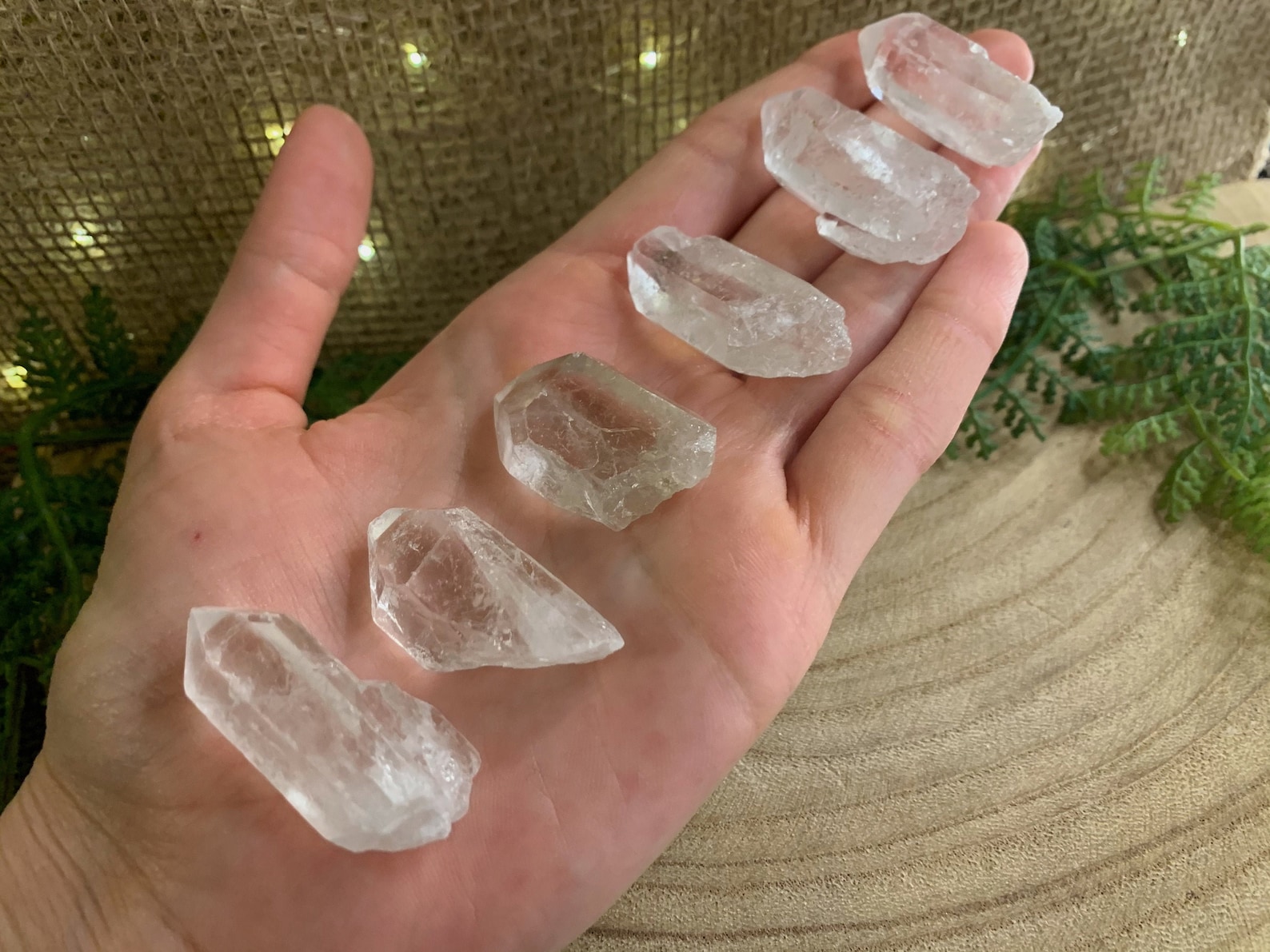 Quartz Crystal Points Quartz Shards Rough Quartz Varying | Etsy