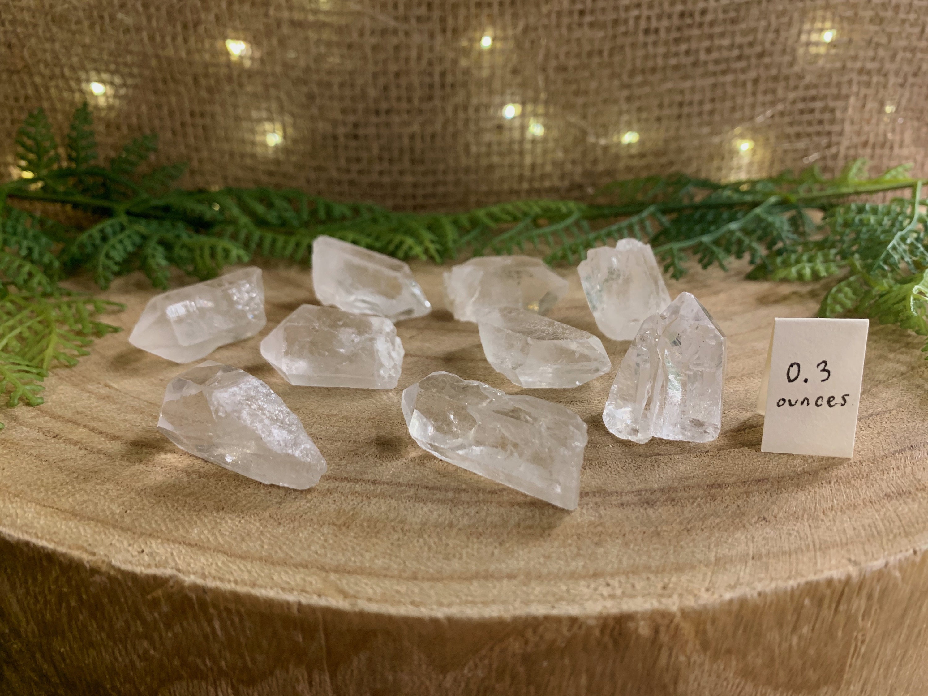 Quartz Crystal Points Quartz Shards Rough Quartz Varying | Etsy