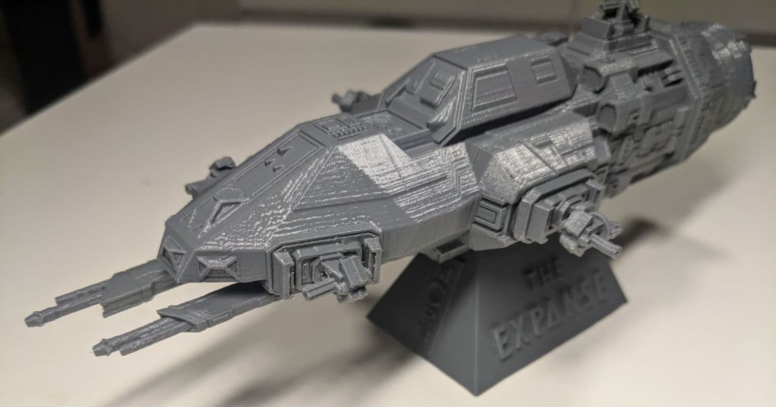 The Expanse Rocinante Ship 3D Printed PLA Model 8.3inches Long - Etsy ...