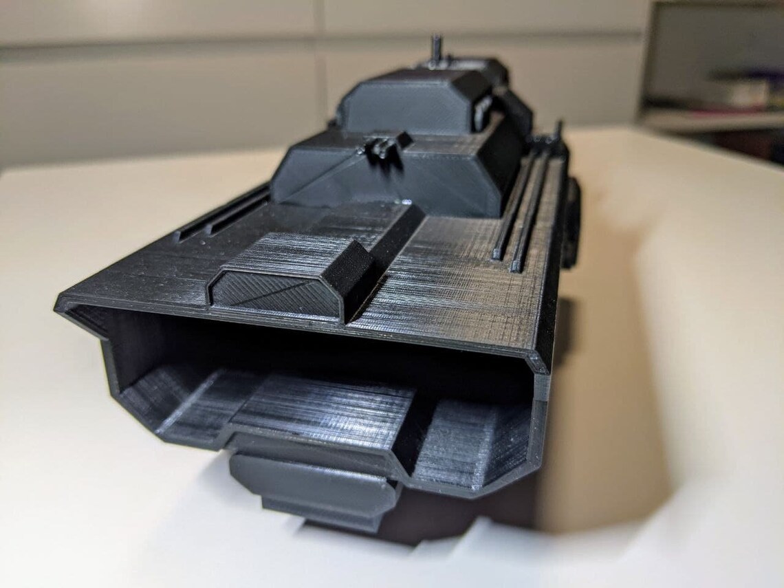 The Expanse the Canterbury 3D Printed PLA Model 9.5 Inches Long - Etsy