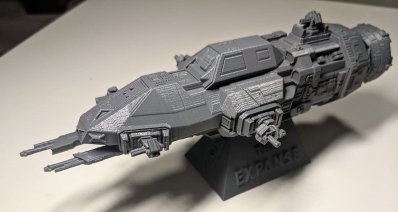 The Expanse Rocinante Ship 3D Printed PLA Model 8.3inches Long - Etsy ...