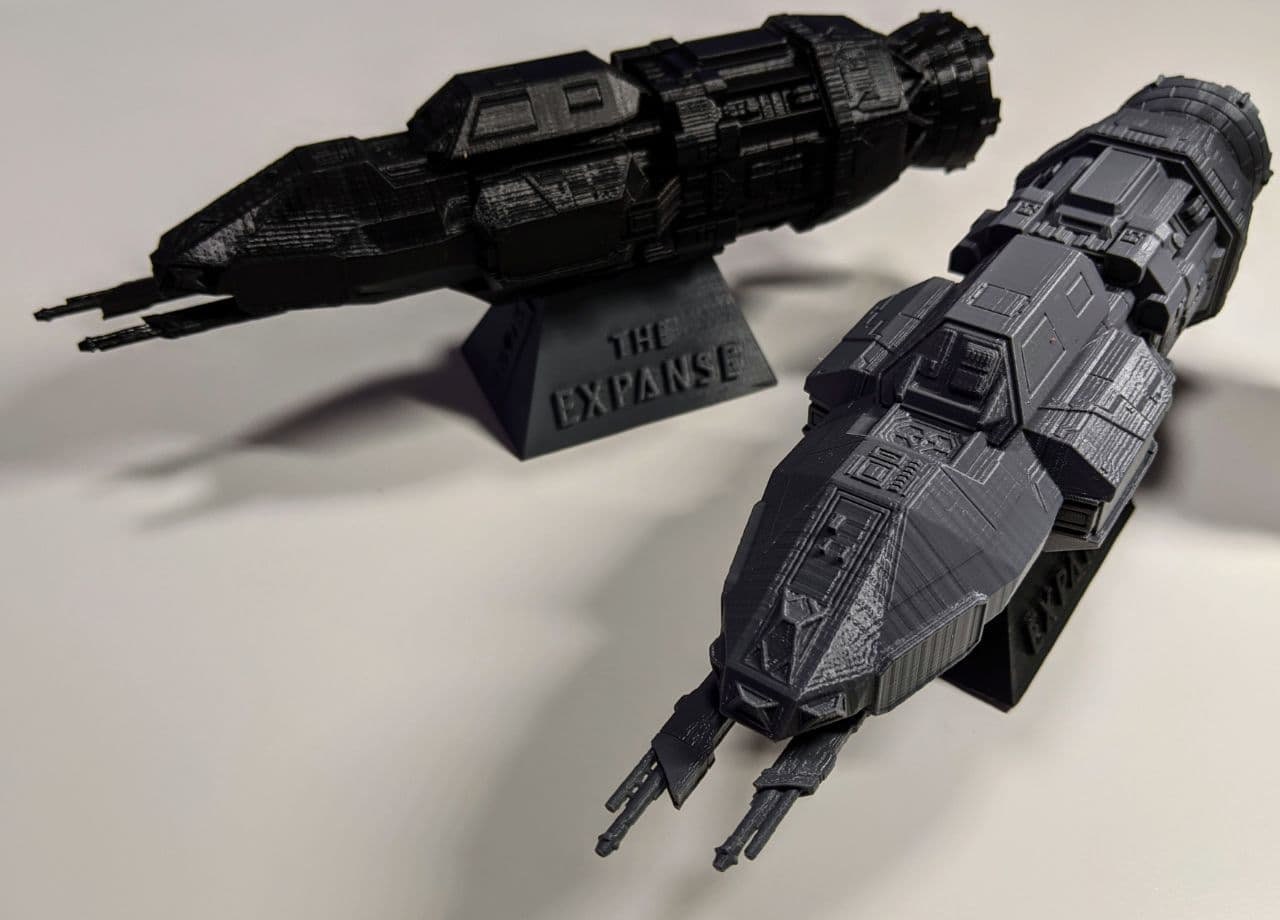 The Expanse Rocinante Ship 3D Printed PLA Model 8.3inches Long - Etsy ...