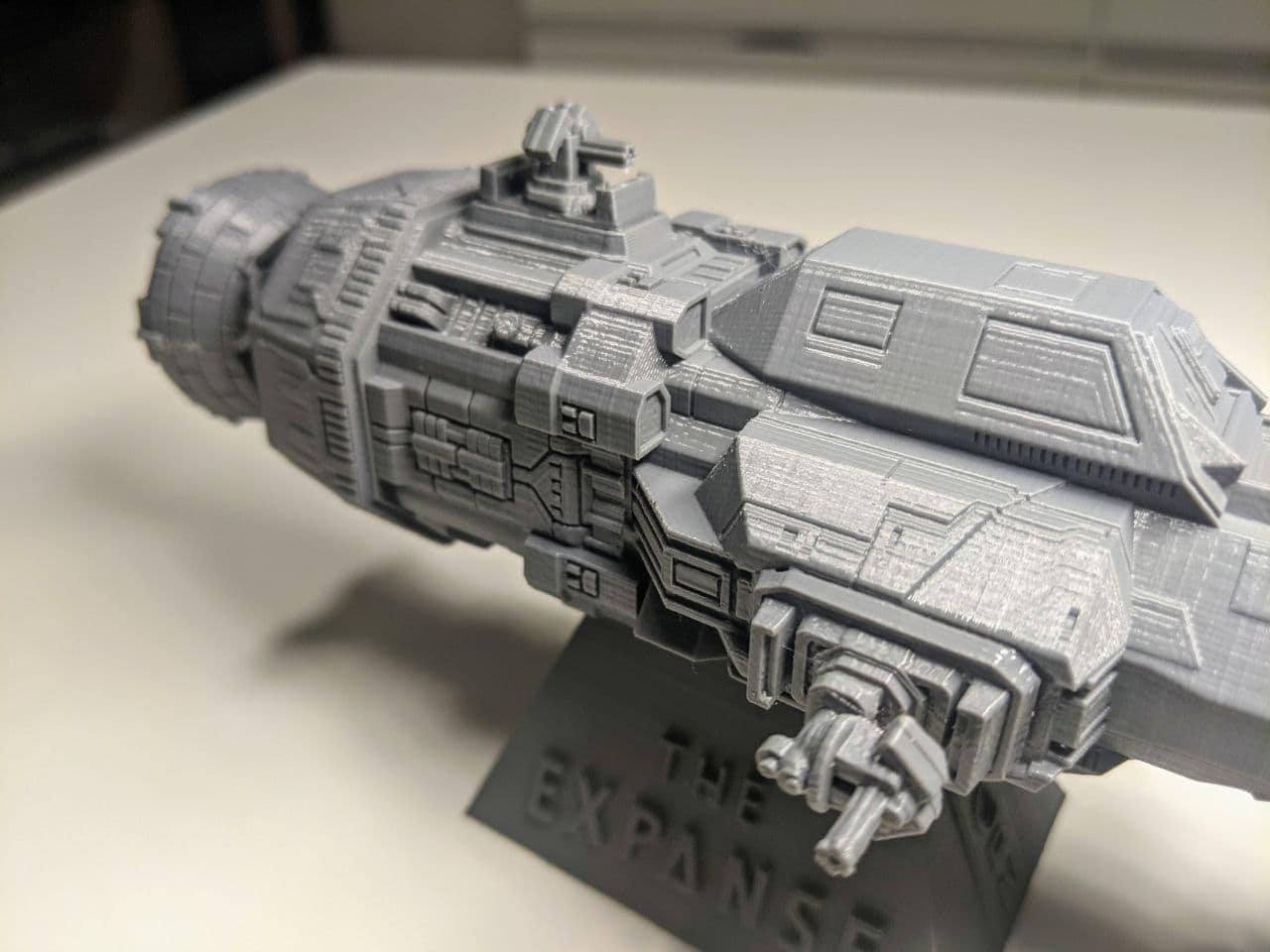The Expanse Rocinante Ship 3D Printed PLA Model 8.3inches Long - Etsy ...