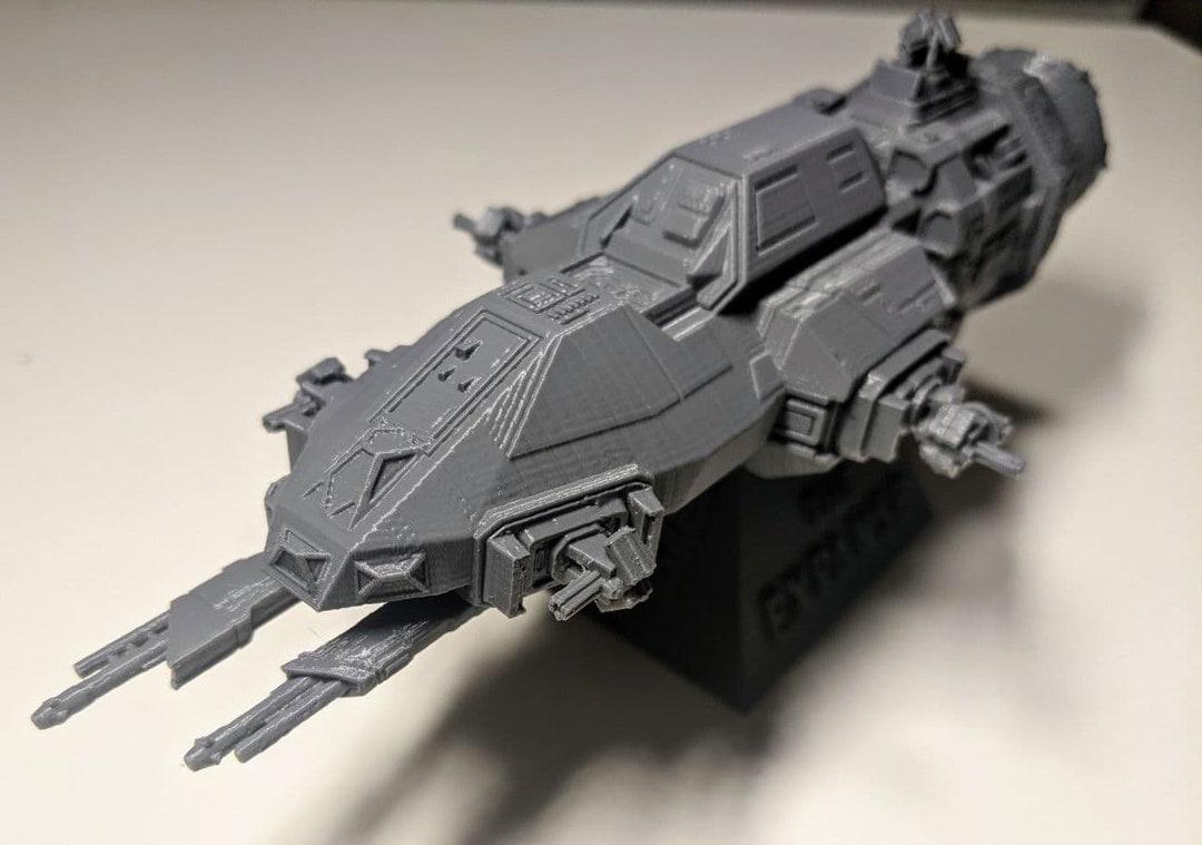 The Expanse Rocinante Ship 3D Printed PLA Model 8.3inches Long ( 210mm ...